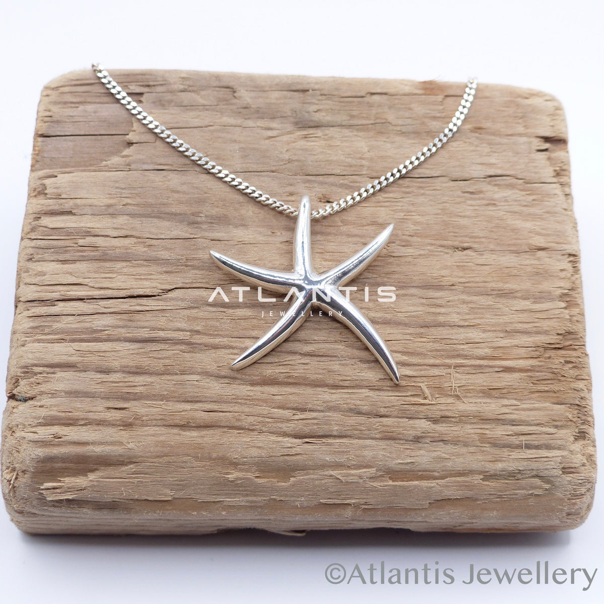 Starfish Necklace in Sterling Silver 925 – Atlantis Jewellery